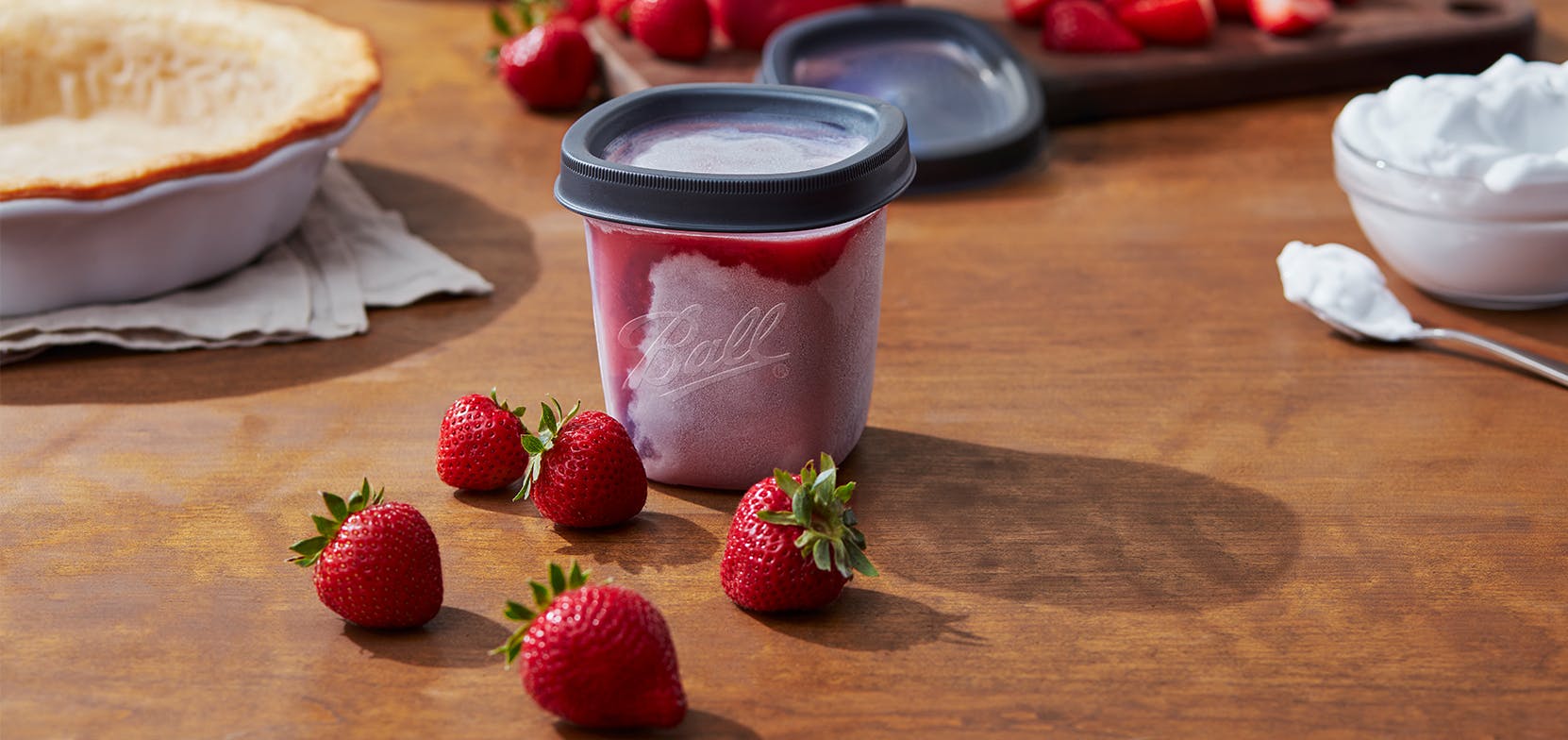 Ball freezer jars store